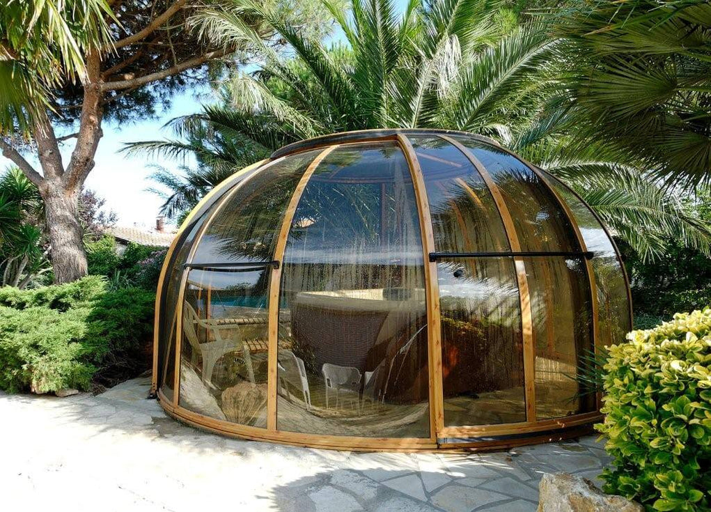 Pool & Spa Enclosures Spa Dome Orlando Hot Tub Enclosure — Enhanced Leisure