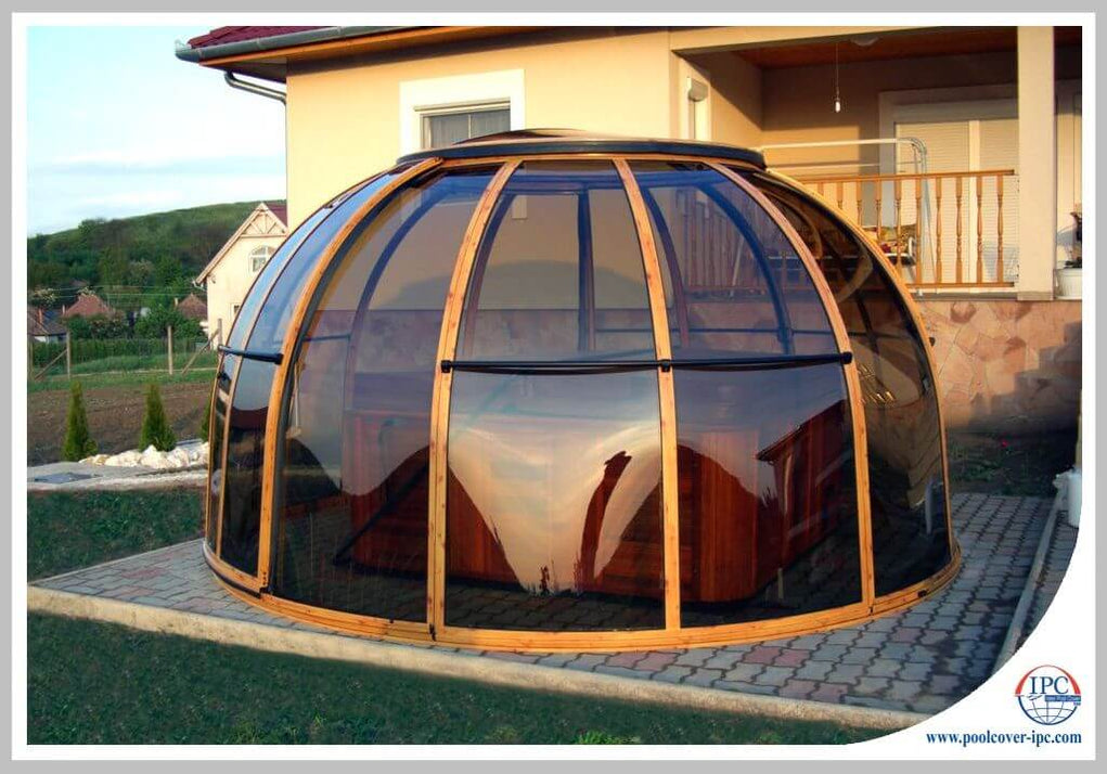 Pool & Spa Enclosures Spa Dome Orlando Hot Tub Enclosure — Enhanced Leisure