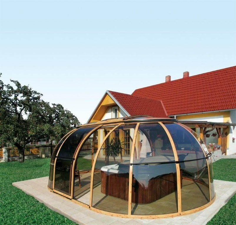 Pool & Spa Enclosures Spa Sunhouse Hot Tube Enclosure — Enhanced Leisure