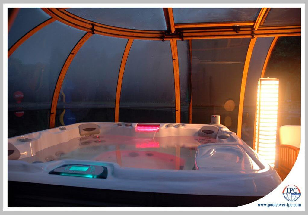 Pool & Spa Enclosures Spa Sunhouse Hot Tube Enclosure — Enhanced Leisure