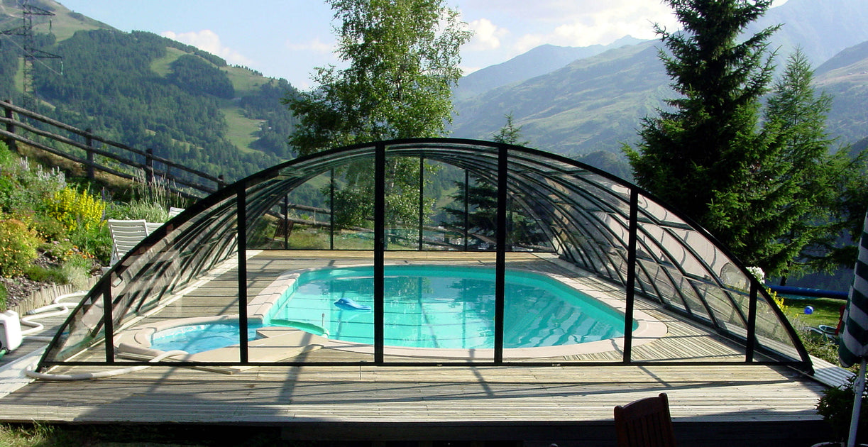 Pool & Spa Enclosures Universe Retractable Pool Enclosure — Enhanced ...